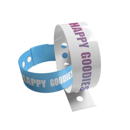 Bracelets vinyle personnalisés